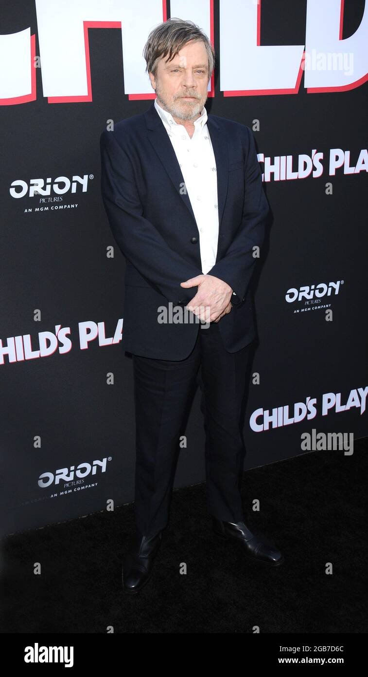 Los Angeles - CA - 06/19/2019 Child`s Play Los Angeles Premiere -PICTURED: Mark Hamill Sara De ...